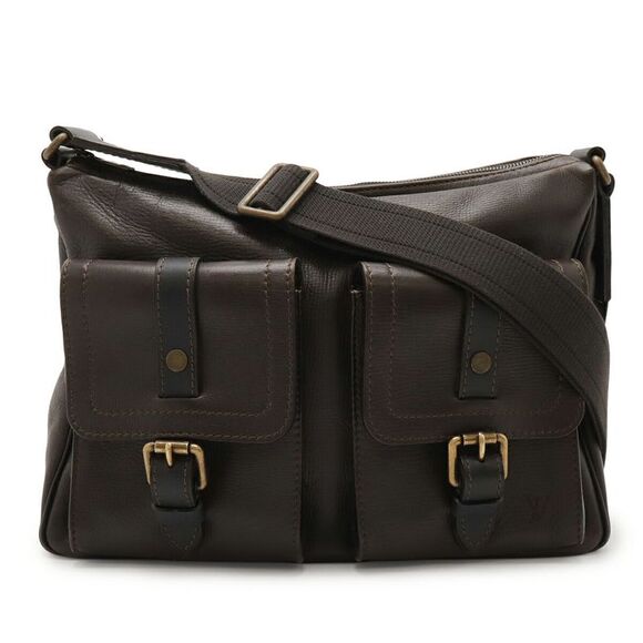 Louis Vuitton | Bags | Louis Vuitton Yuta Leather Wichita Messenger Bag ...